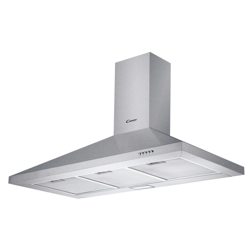 Pyramid Candy chimney hood - 90 cm - Inox - Summer Echo