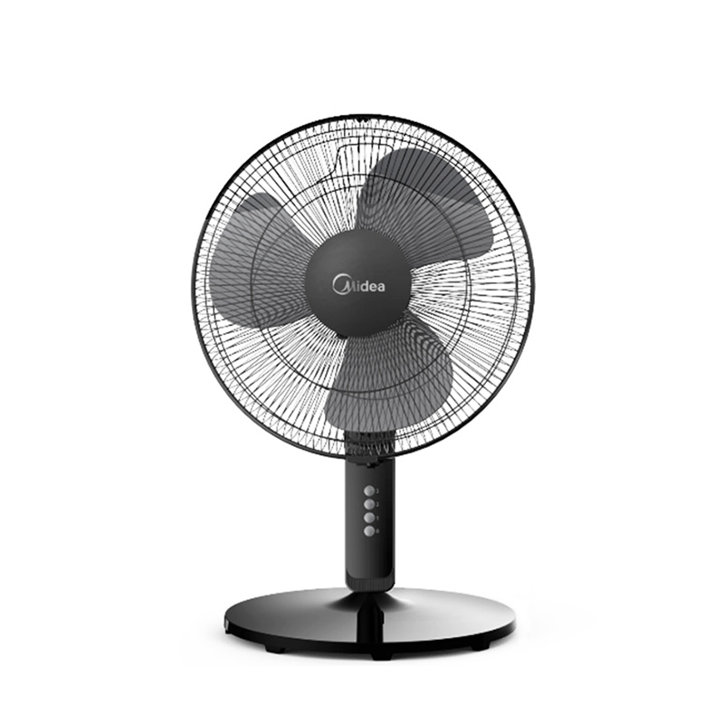 Midea Stand Fan 45W – 3 Speeds – Black - Summer Echo
